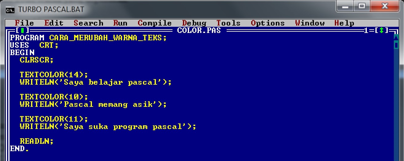 Программа turbo pascal: Скачать и установить Turbo Pascal на Windows 10 ...