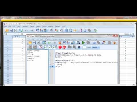 Синтаксис spss справочник: Осваиваем синтаксис | Raynald's SPSS Tools